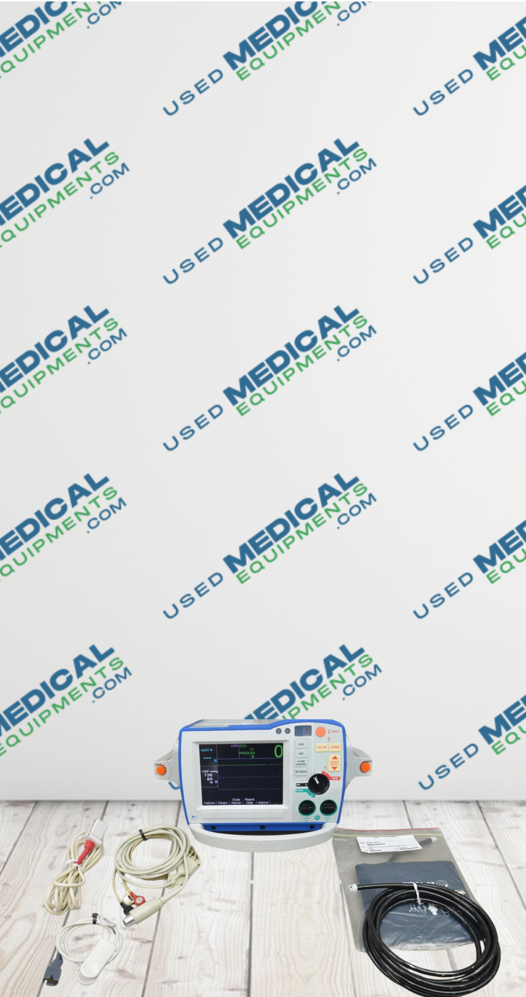 ZOLL R Series Biphasic 3 Lead SP02 ECG PACE Analyze ALS e m - Mountain